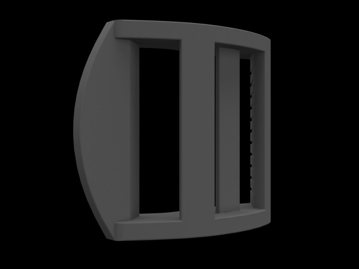Ladder buckle 3D model 3D printable | CGTrader