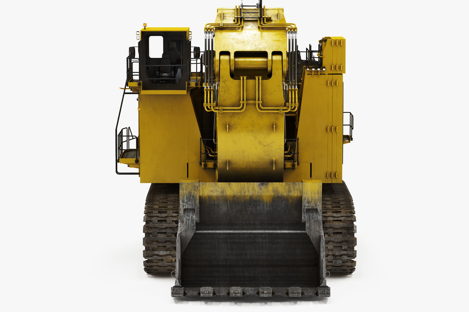 Mining Excavator Komatsu PC8000-6 Loading Shovel 3D model | CGTrader
