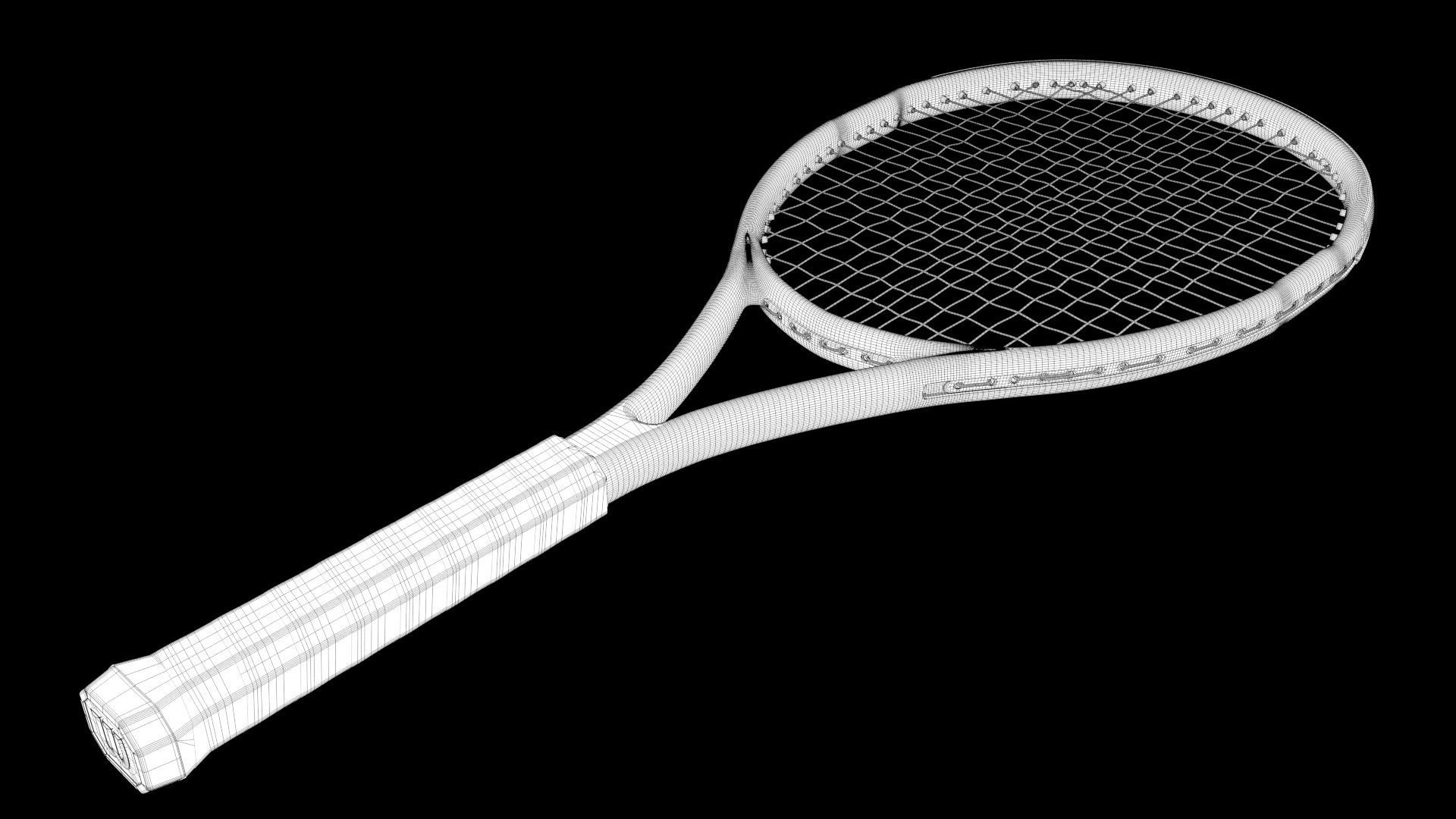 Tennis Racket 3D model | CGTrader