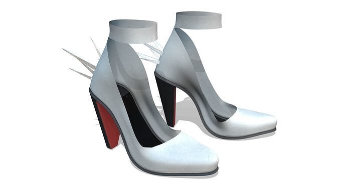 3D model Spikes High Heels VR / AR / low-poly | CGTrader