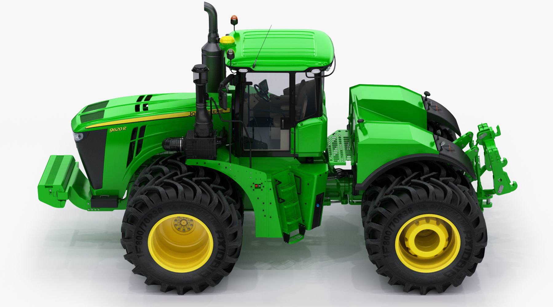 John Deere 9620R Power Tractor 3D model | CGTrader