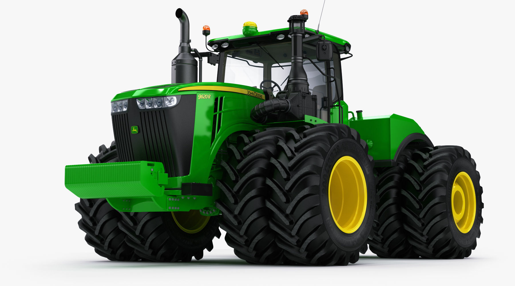 John Deere 9620R Power Tractor 3D model | CGTrader