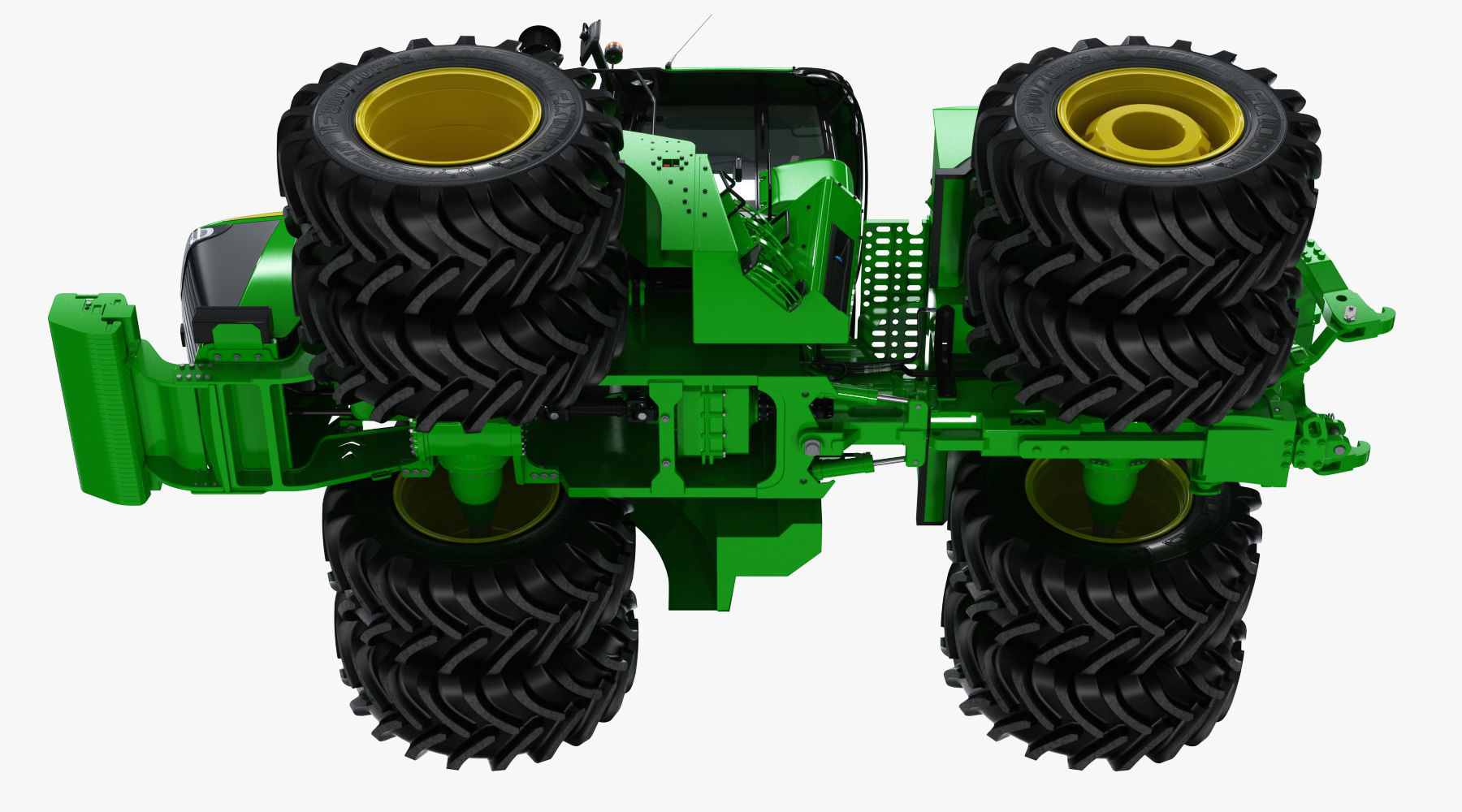 John Deere 9620R Power Tractor 3D model | CGTrader