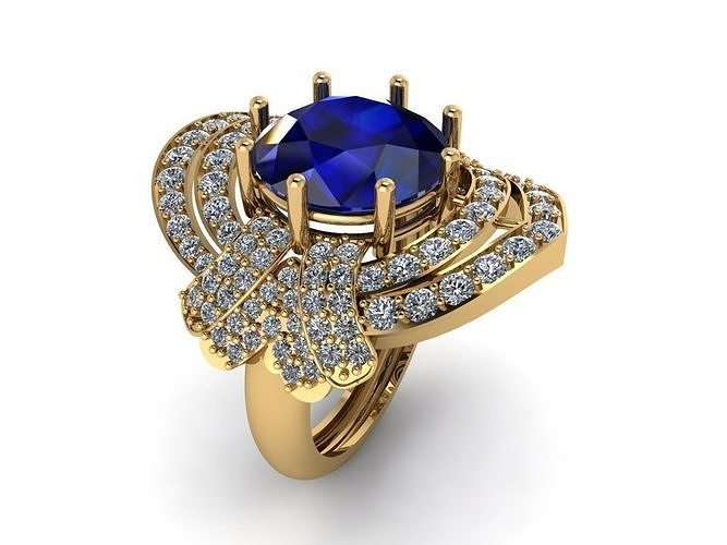 Rings 3D model 3D printable | CGTrader