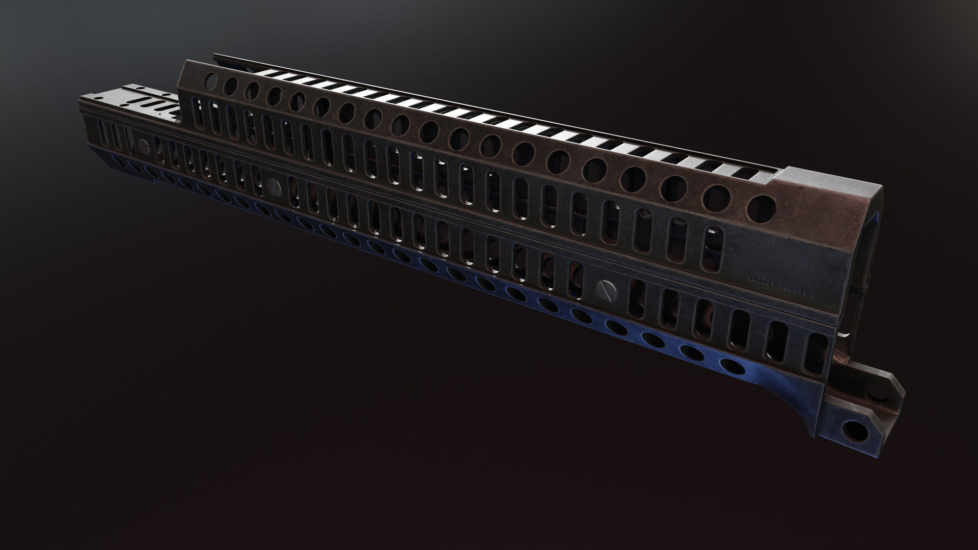 3D model Zenitco Sport 12U Handguard VR / AR / low-poly | CGTrader