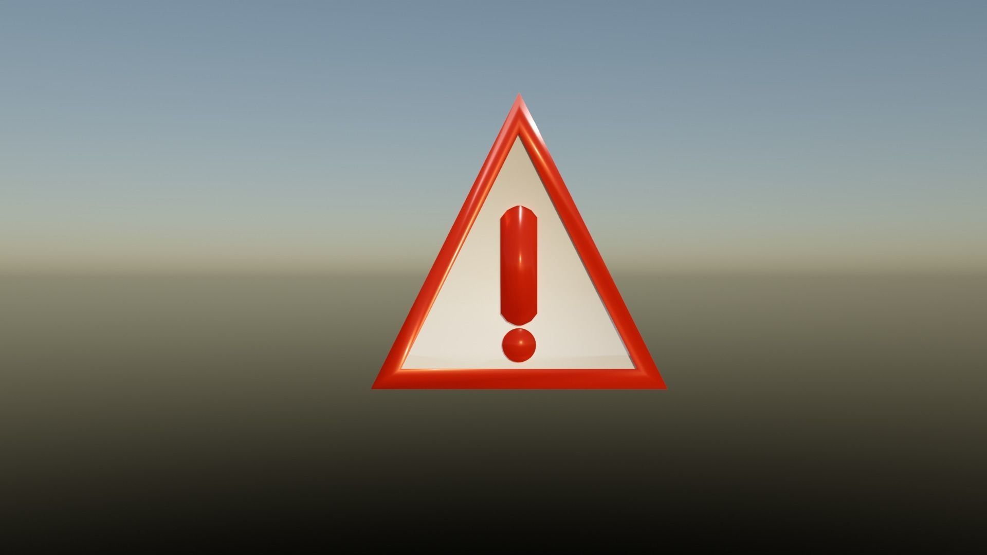 Low Poly Visual Sign free VR / AR / low-poly 3D model | CGTrader