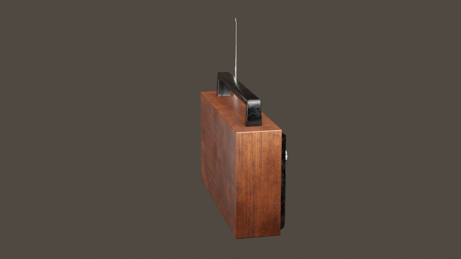 3D model Old Classic Vintage Radio VR / AR / low-poly | CGTrader