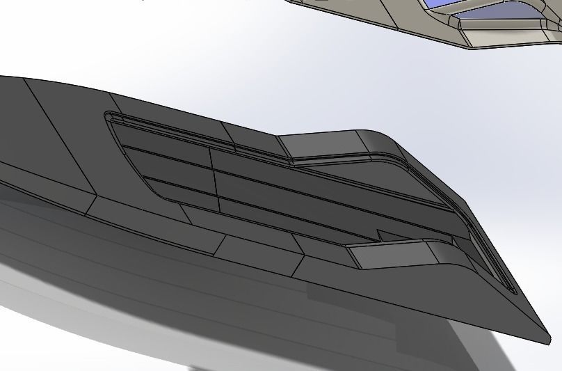 Mono Hull Boat 3D model 3D printable | CGTrader