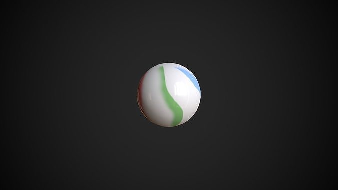 3D model Marble Ball VR / AR / low-poly | CGTrader