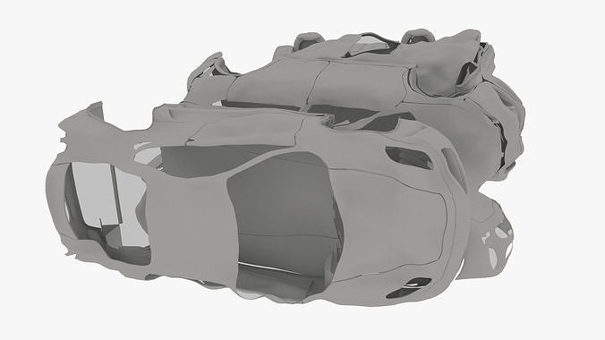 Destroyed cars Vol 2 3D model | CGTrader