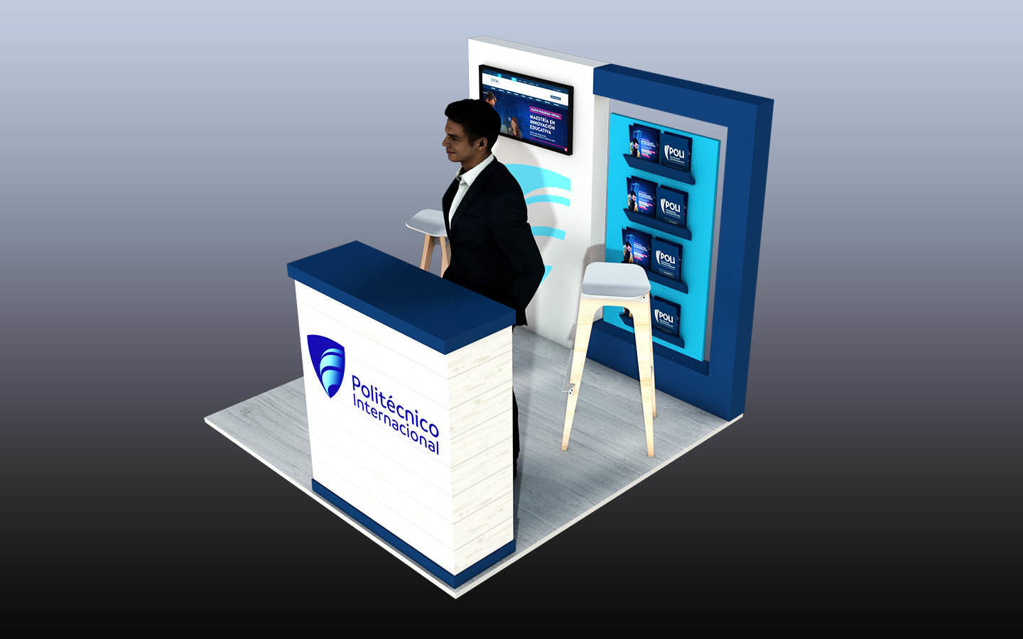 STANDS EVENTS 3D model | CGTrader