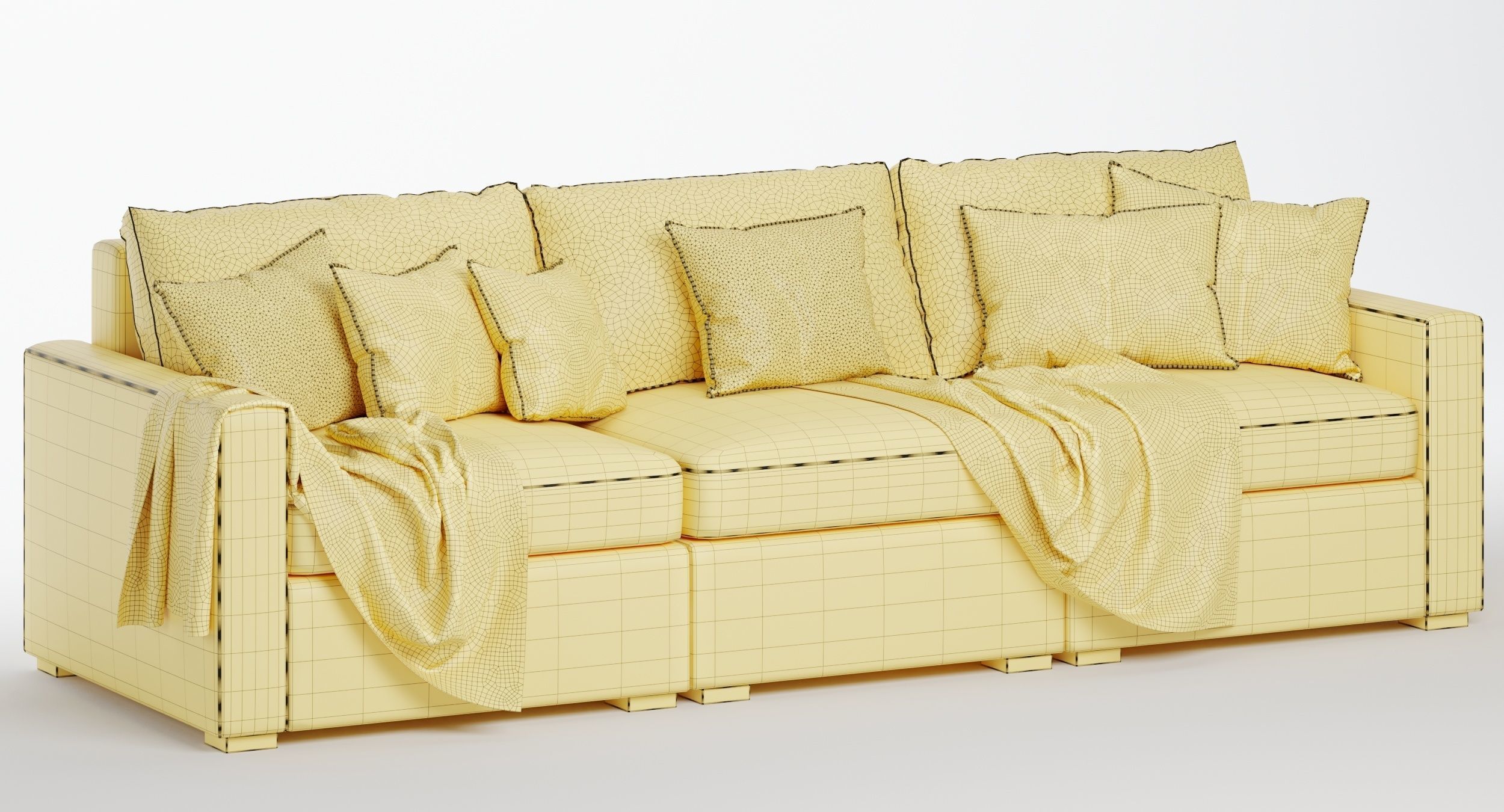 Maxwell modular sofa 3D model | CGTrader