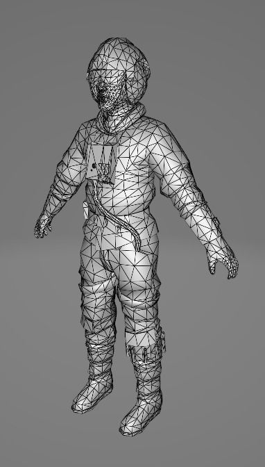 3D model STAR WARS Rebel Pilot - Low Poly Game - Battlefield - FBX ...