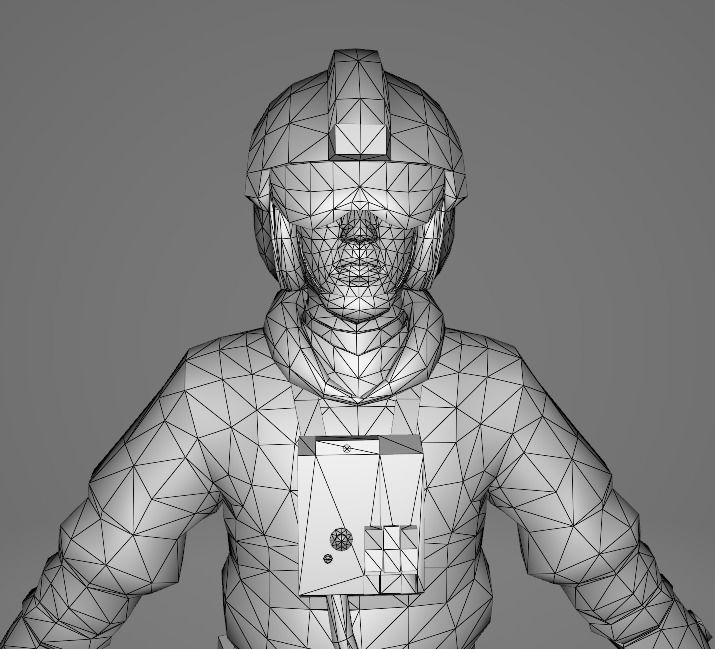3D model STAR WARS Rebel Pilot - Low Poly Game - Battlefield - FBX ...