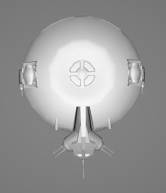 3D model STAR WARS Droid Gunship - Low Poly Game - Battlefield FBX ...