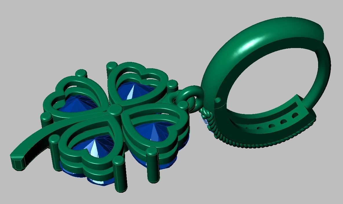 Exclusive Earrings model 3D printable model 0079 3D model 3D printable | CGTrader