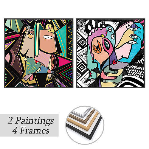 Wall Art Set 3752 3D model | CGTrader