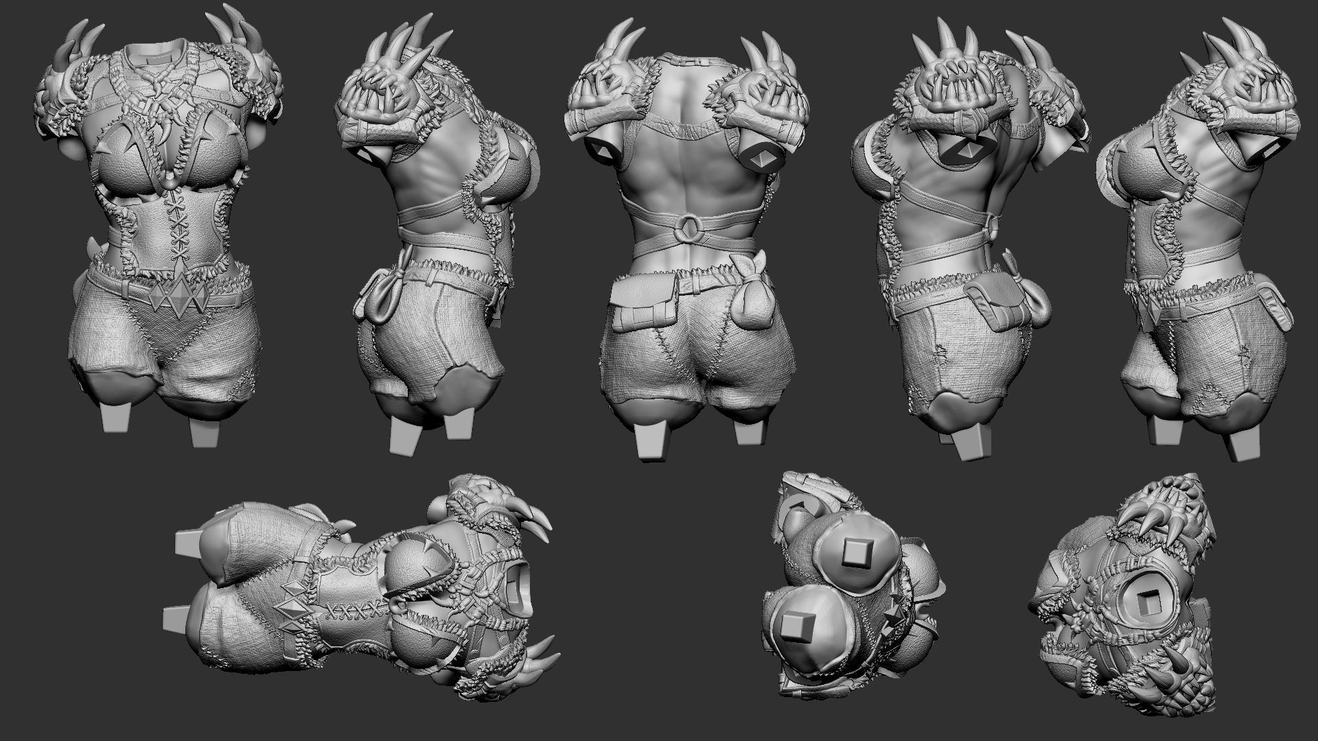 ORC GARONA HALFORCEN 3D model 3D printable | CGTrader