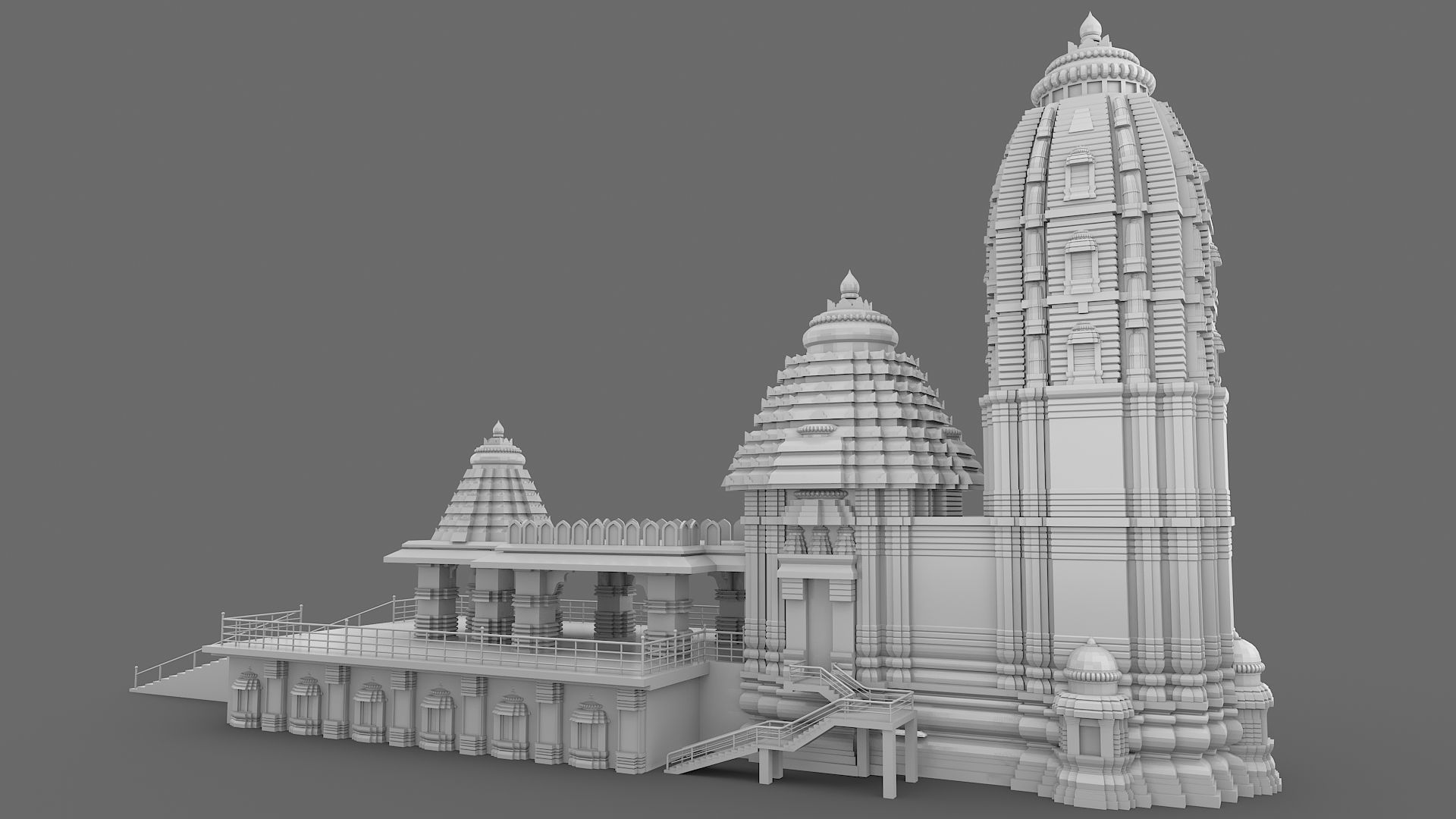 Jagannath Puri Temple 3D model | CGTrader