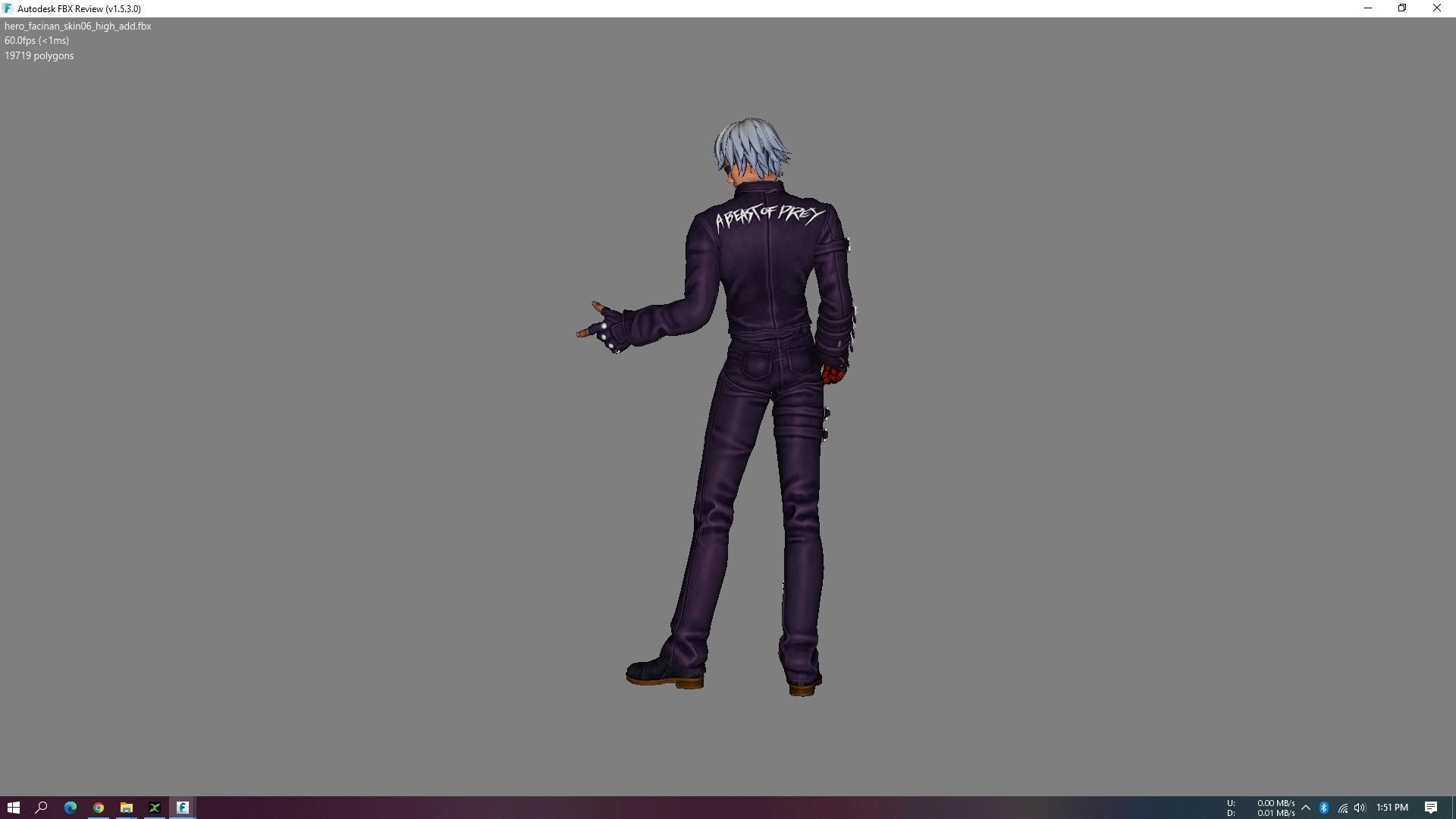 Gussion Skin KOF 3D model animated rigged | CGTrader