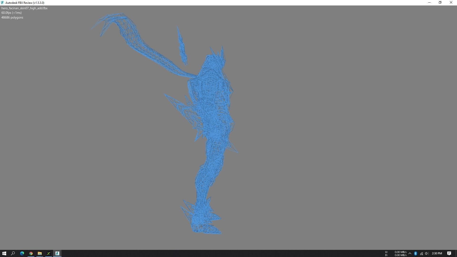 Gussion Cosmic Gleam Skin 3D model animated rigged | CGTrader