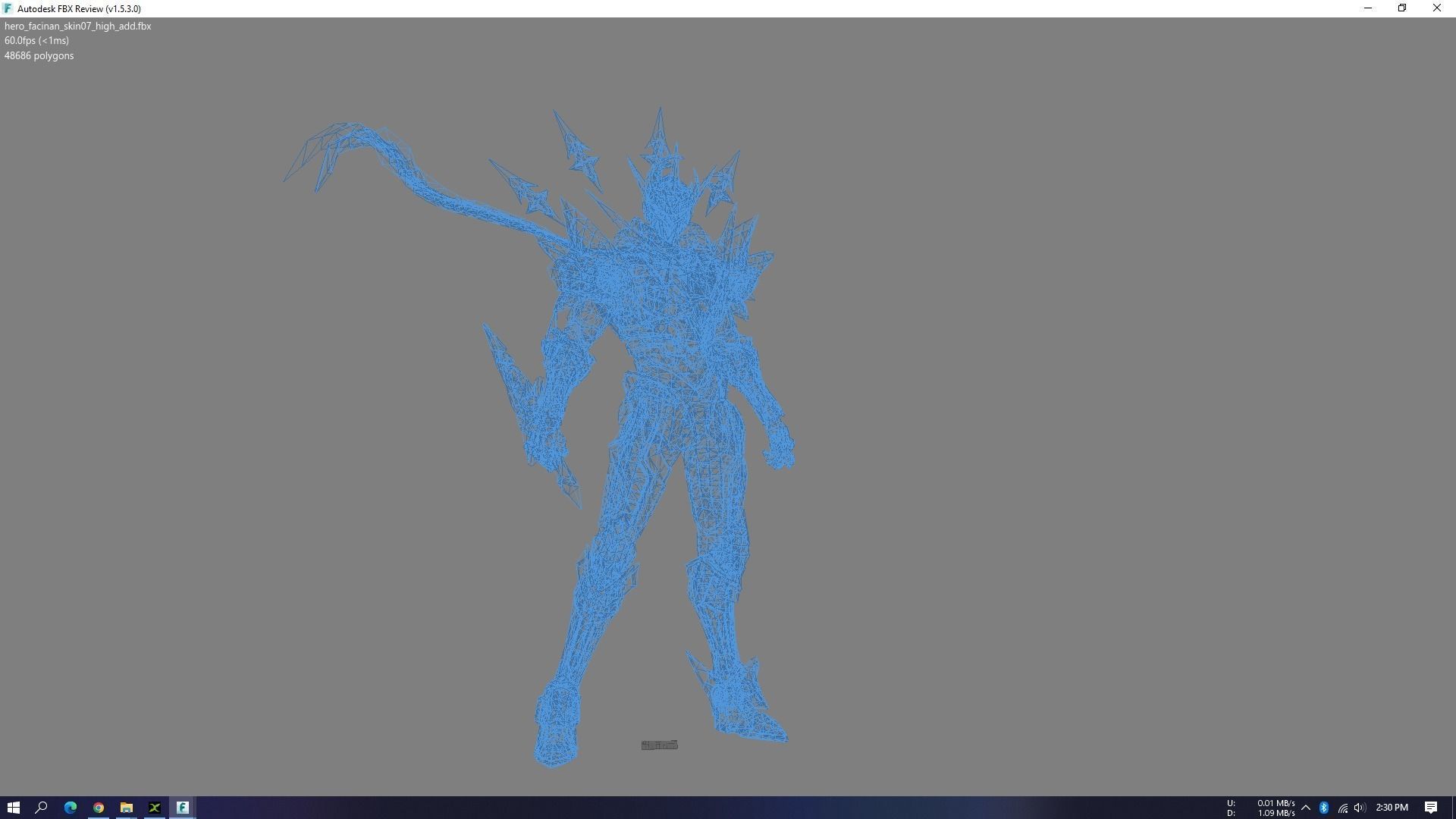 Gussion Cosmic Gleam Skin 3D model animated rigged | CGTrader