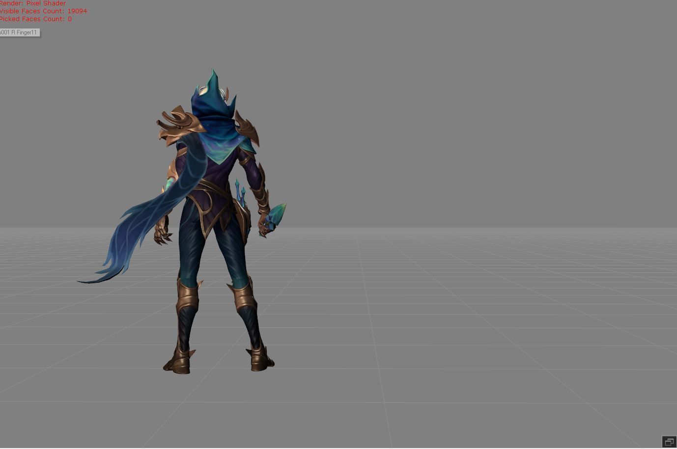 3D model GussionSoul Revelation Skin VR / AR / low-poly | CGTrader