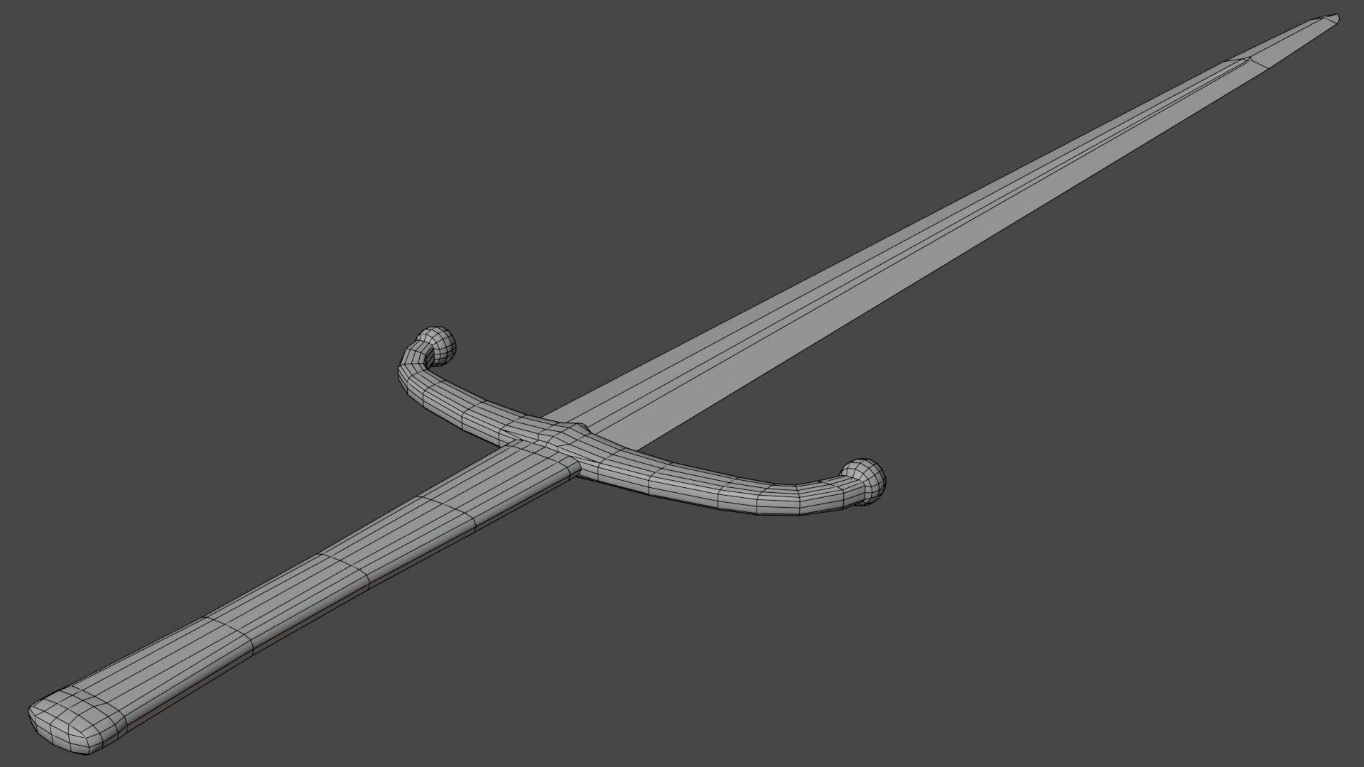 Medieval sword free VR / AR / low-poly 3D model | CGTrader
