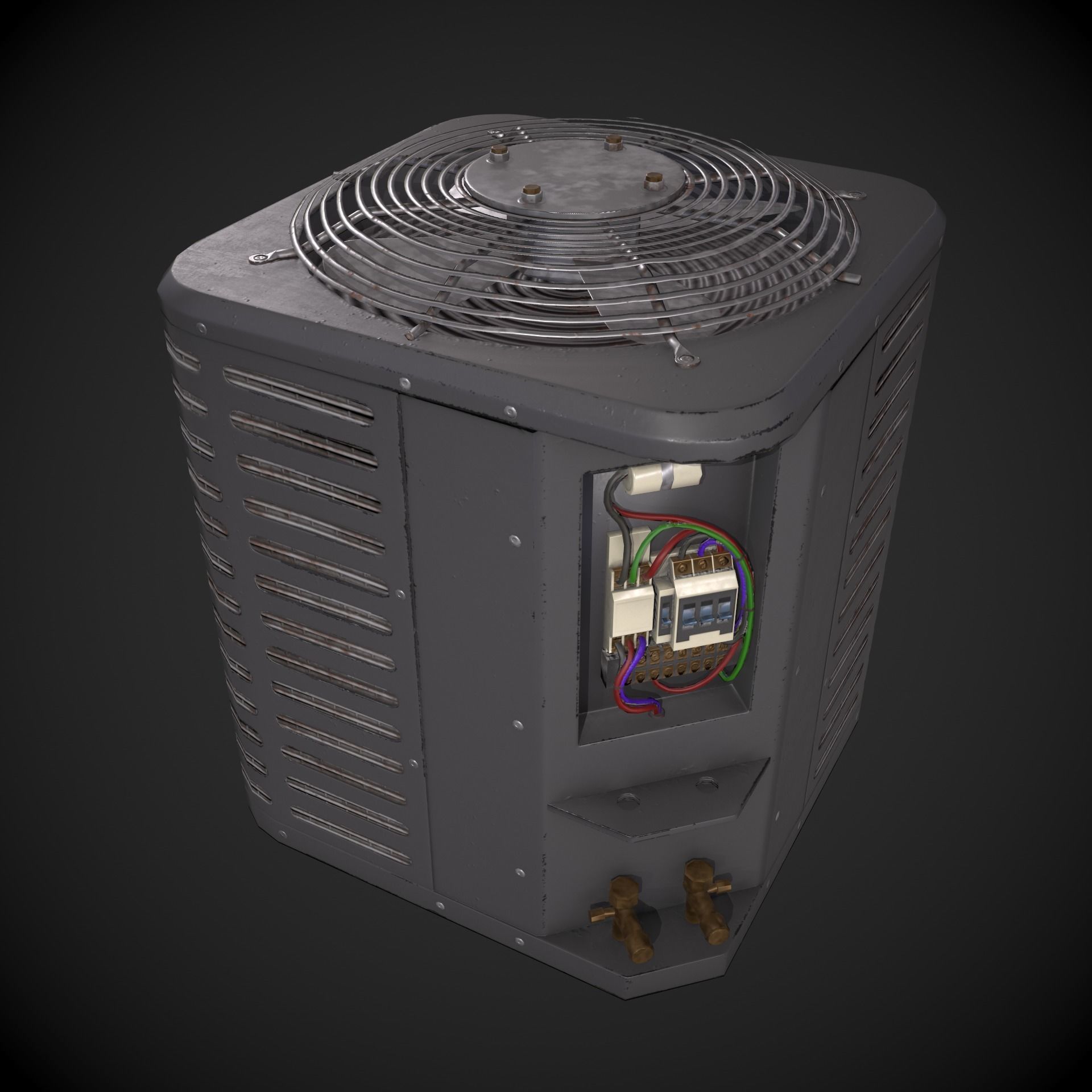 3D model Air Conditioning Condenser Unit VR / AR / low-poly | CGTrader