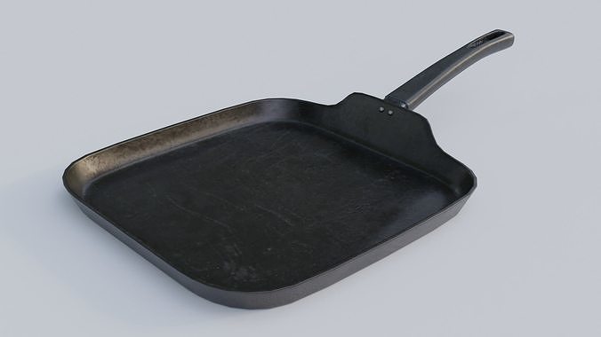 Frying Pan 3D model | CGTrader