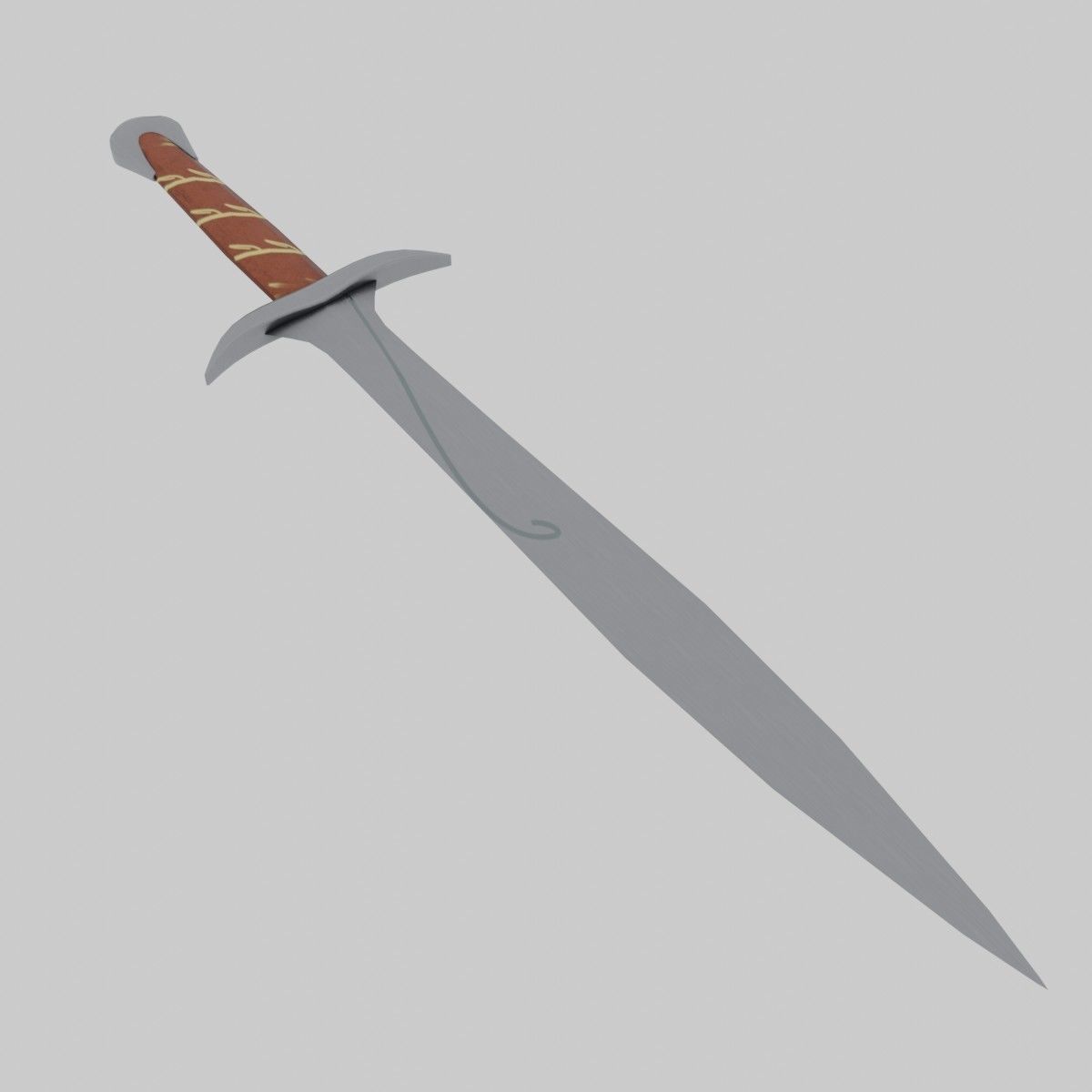 Sting Sword 3D model | CGTrader