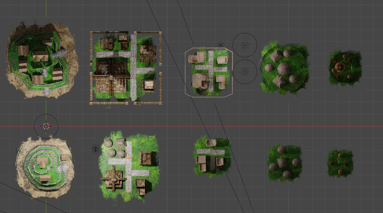 3D model Native American Settlements VR / AR / low-poly | CGTrader