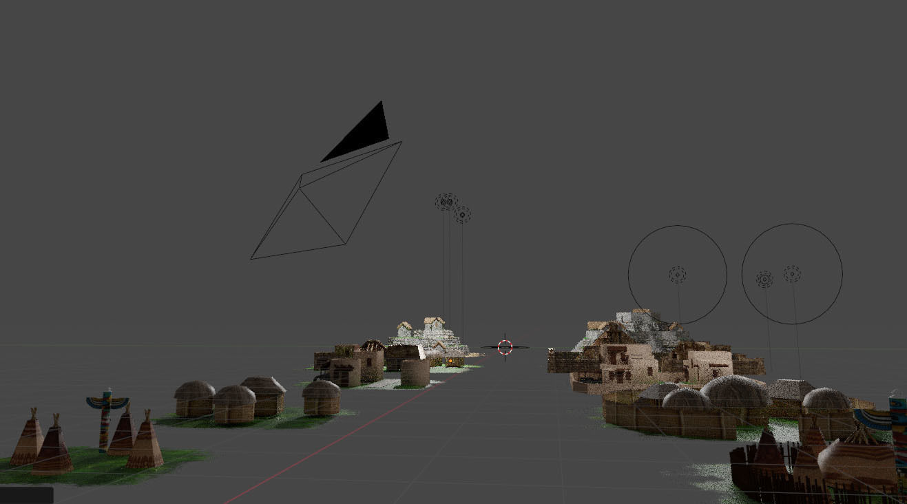 3D model Native American Settlements VR / AR / low-poly | CGTrader