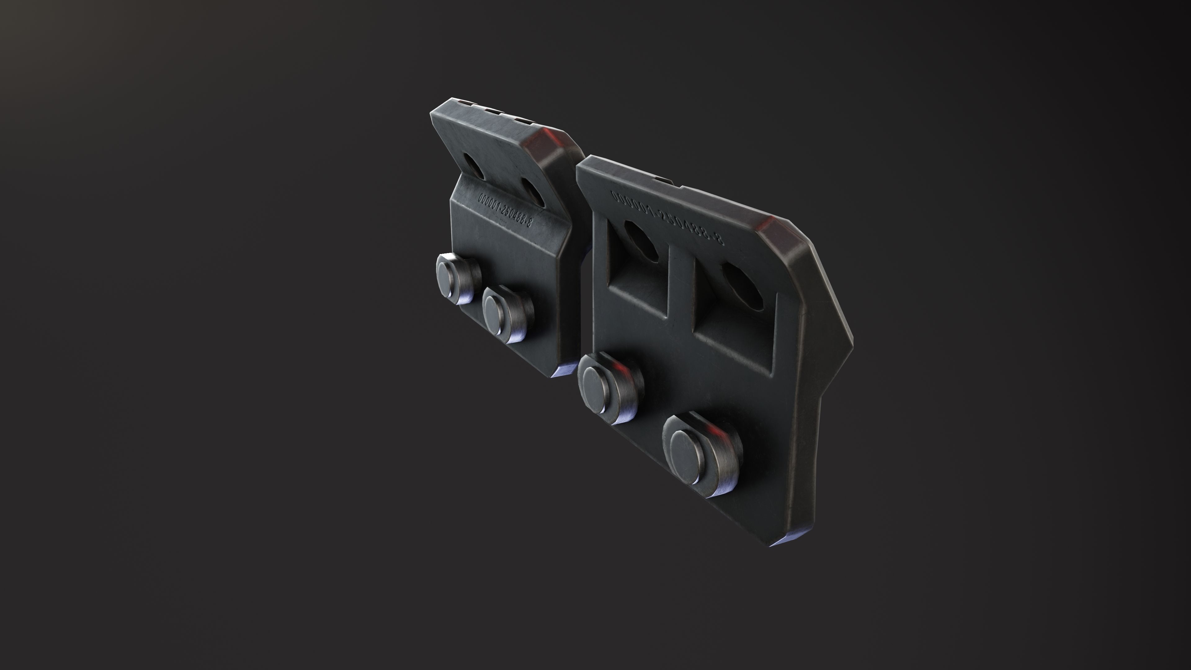 3D model MLOK offset mounts VR / AR / low-poly | CGTrader