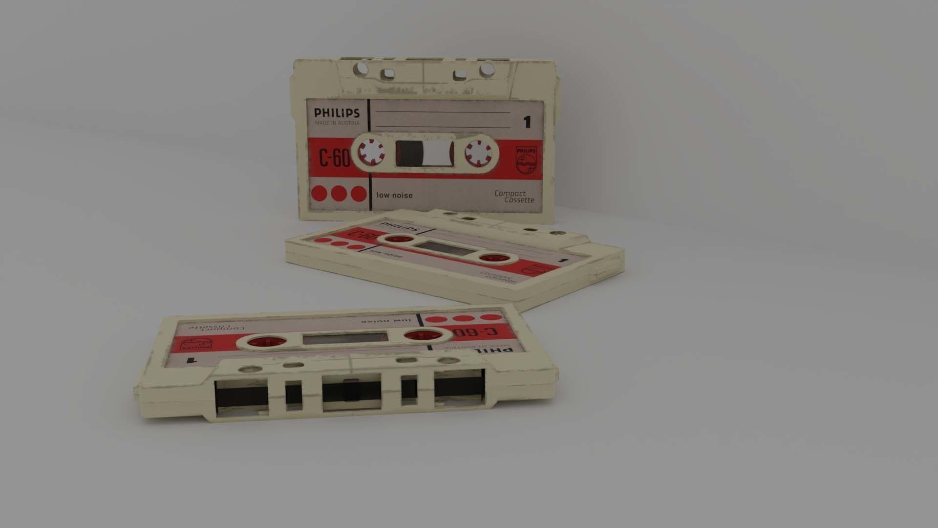 Audio Cassette free 3D model | CGTrader