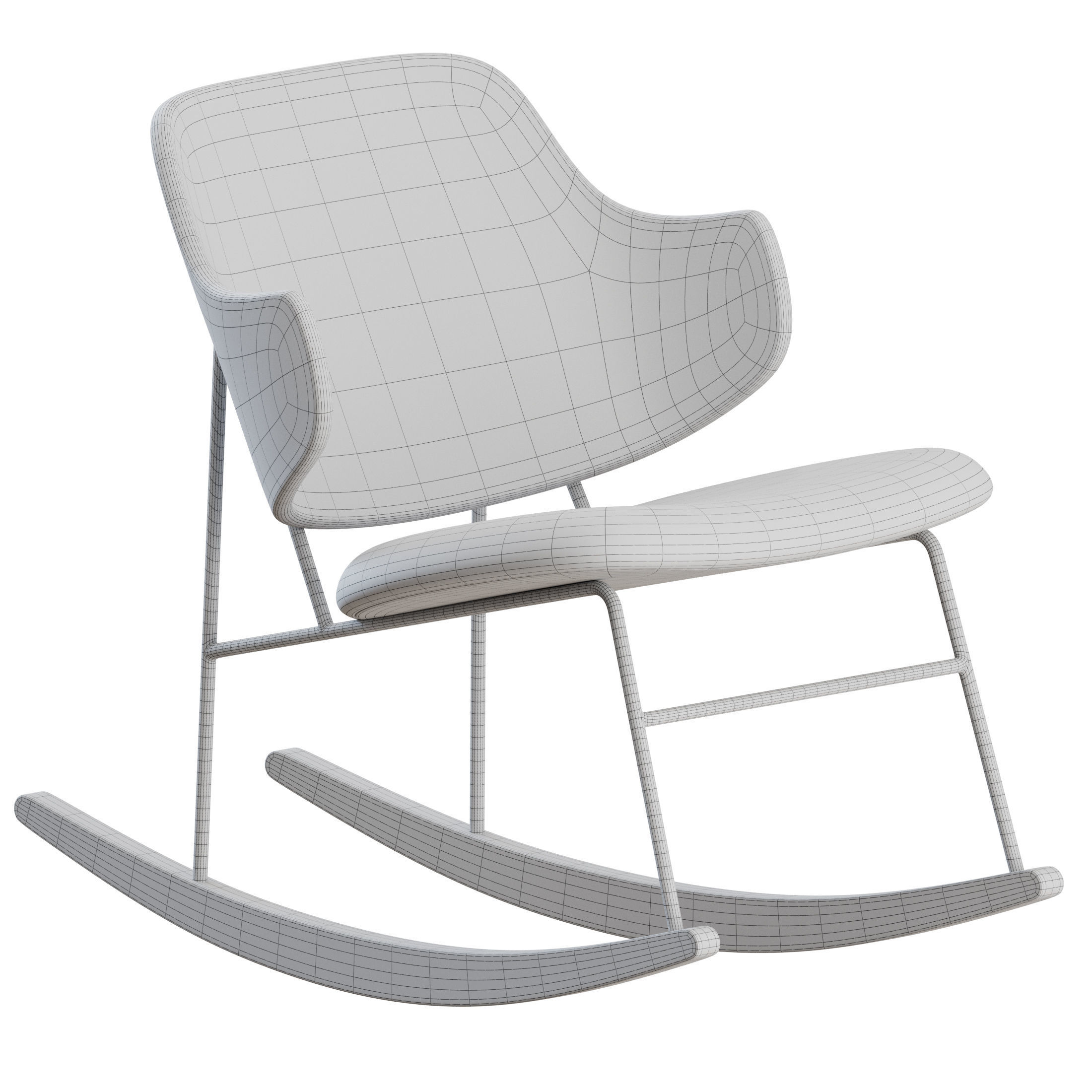 The Penguin Rocking Chair by Menu 3D model | CGTrader