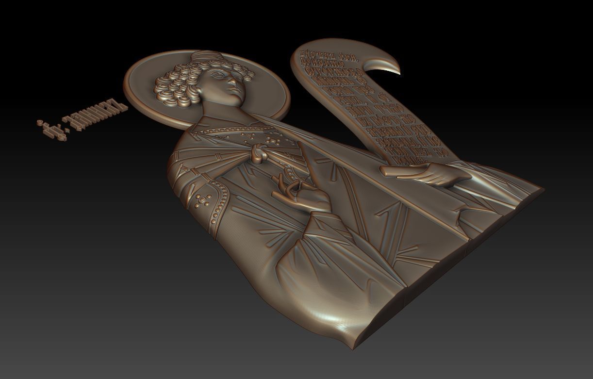 Prophet Daniel 3D model | CGTrader
