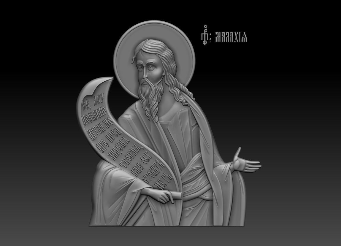 Prophet Malachi 3D model | CGTrader