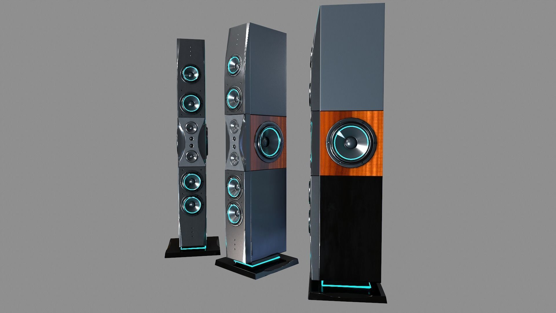 3D model Music system VR / AR / low-poly | CGTrader