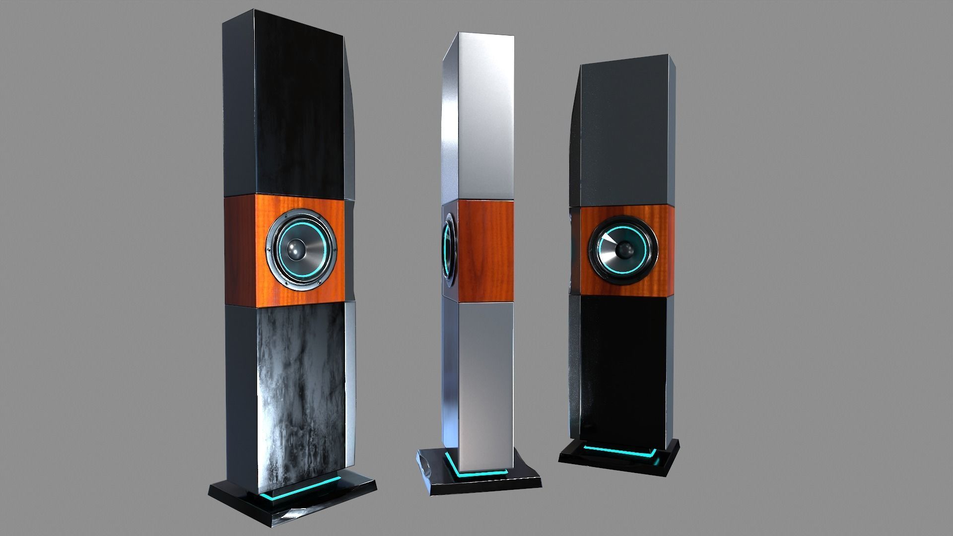 3D model Music system VR / AR / low-poly | CGTrader