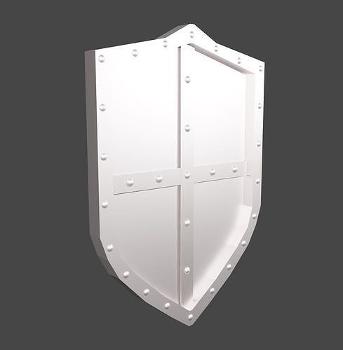 Metal Shield 3D model | CGTrader