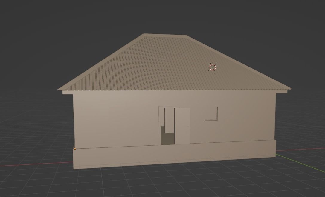 3d Blender House 3d Model Cgtrader 