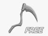 Weapon Scythe Level 3 free 3D model | CGTrader
