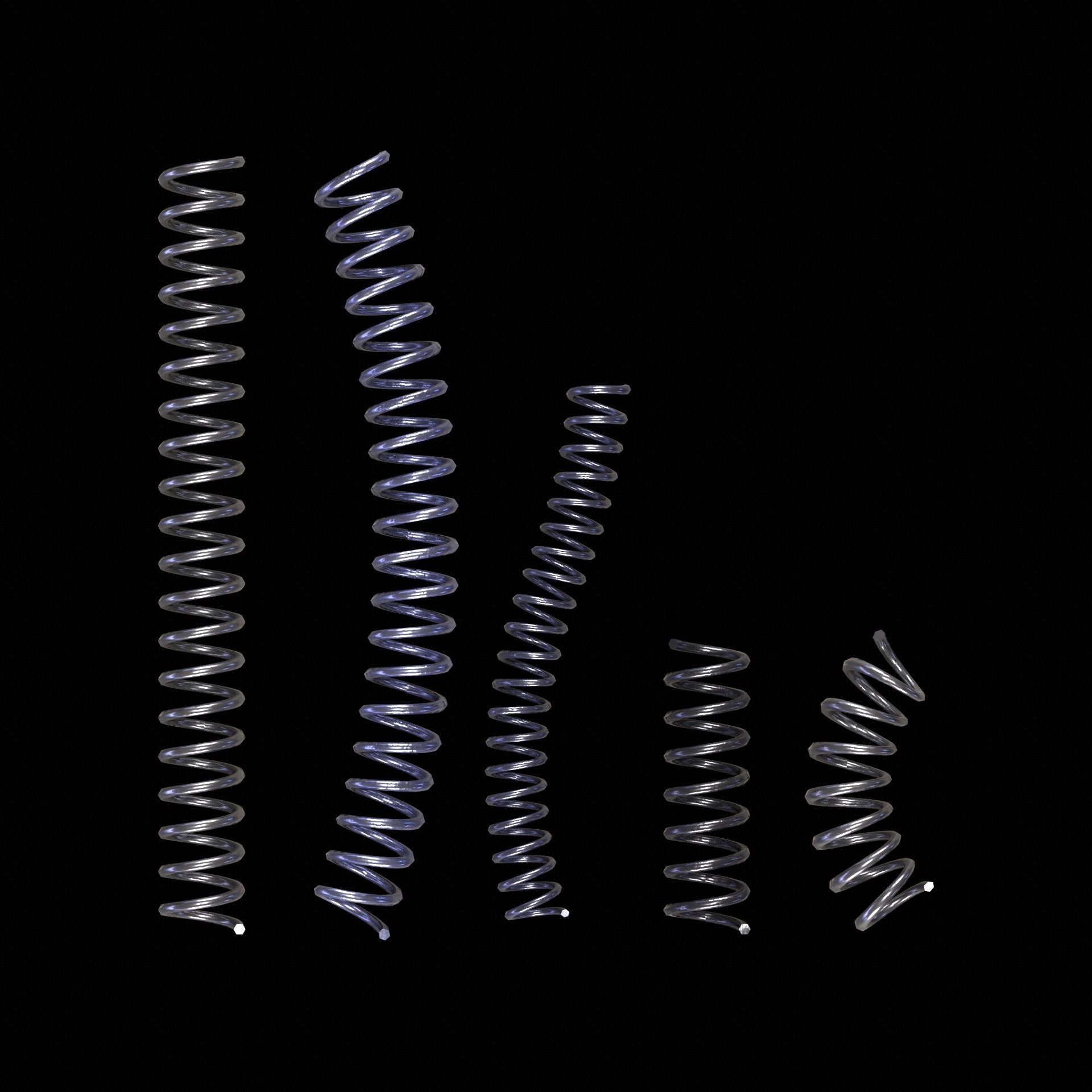 3D model Springs Small VR / AR / low-poly | CGTrader