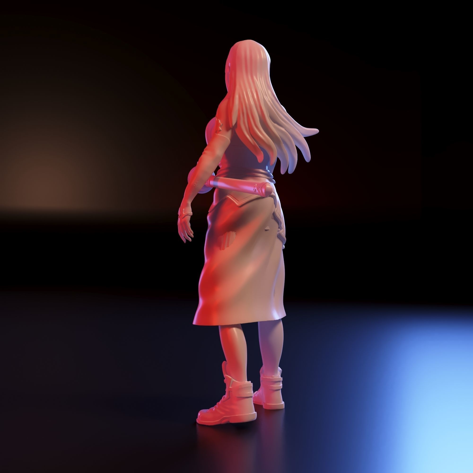 Anime Yuuki Asuna 3D model 3D printable | CGTrader