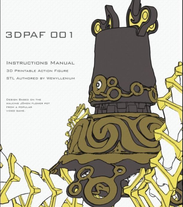 Guardian Prime - Not Ancient Guardian from BOTW 3D model 3D printable ...