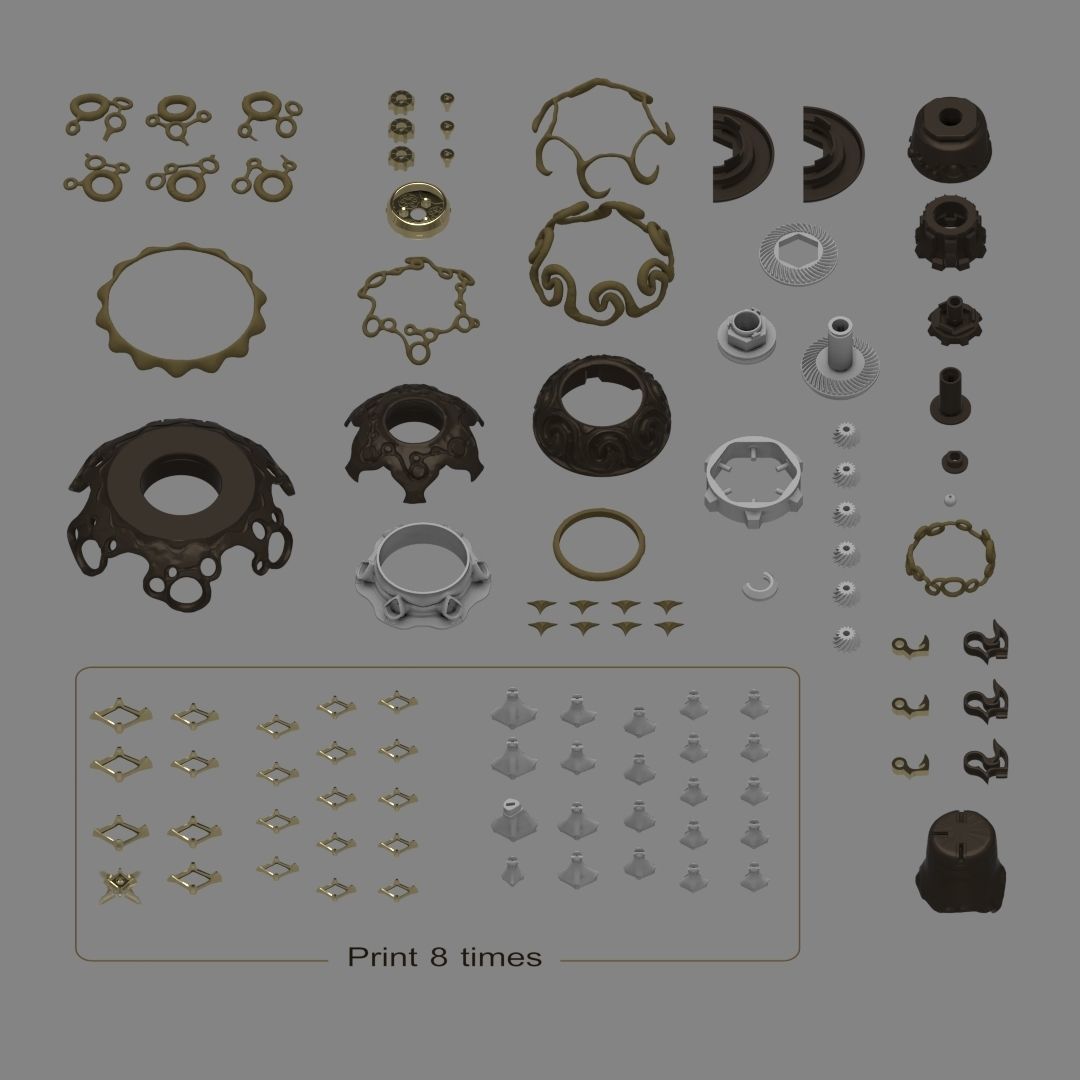 Guardian Prime - Not Ancient Guardian from BOTW 3D model 3D printable ...