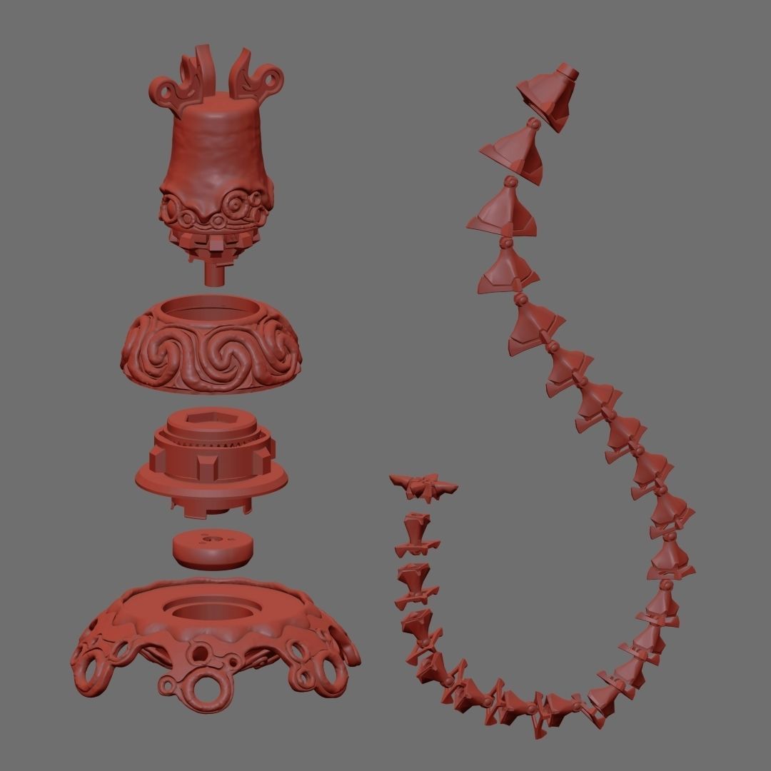 Guardian Prime - Not Ancient Guardian from BOTW 3D model 3D printable ...