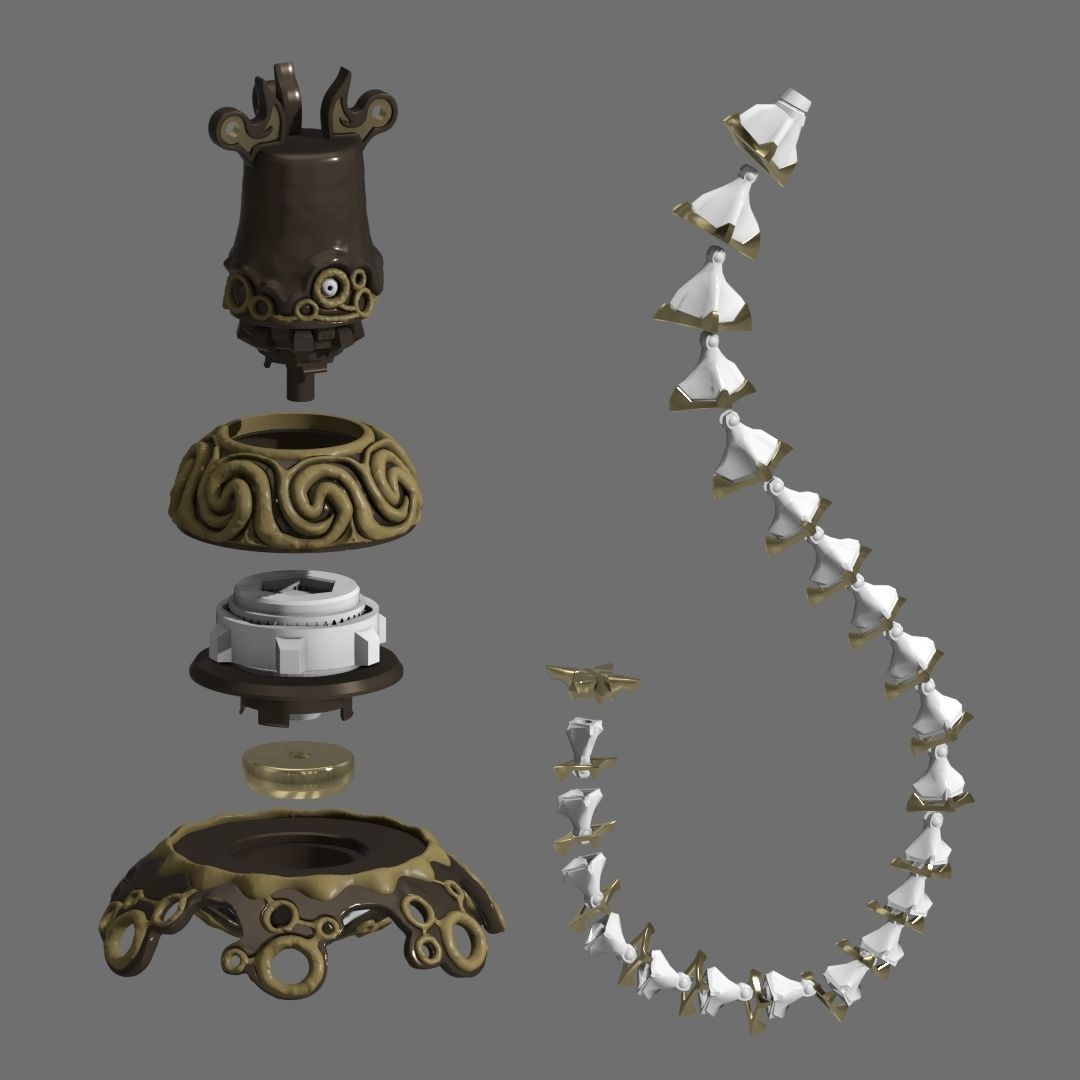 Guardian Prime - Not Ancient Guardian from BOTW 3D model 3D printable ...