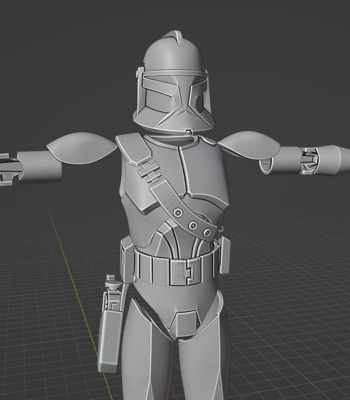 Phase 1 Animated Commander Bandolier and Holster Add-on Kit 3D model 3D ...